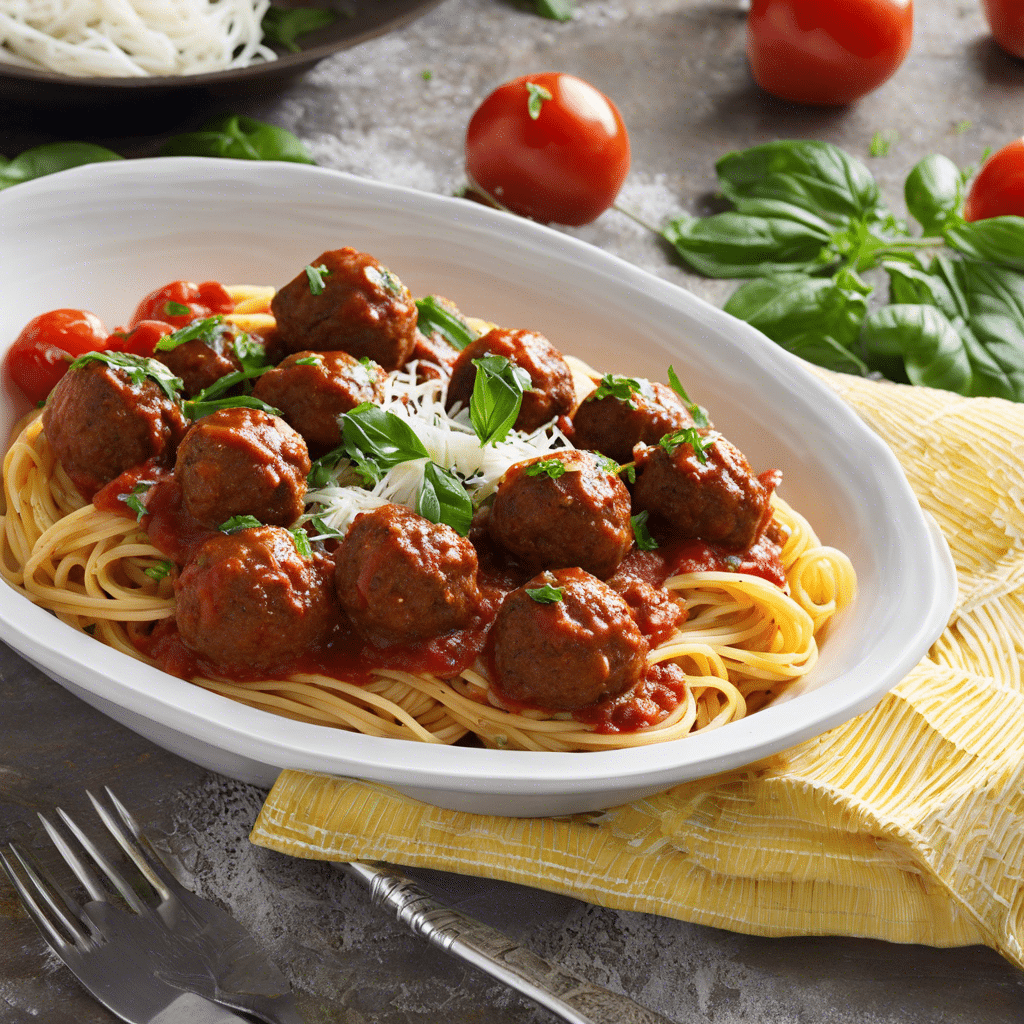 Spaghetti with Halal Meatballs - My Daily Meals