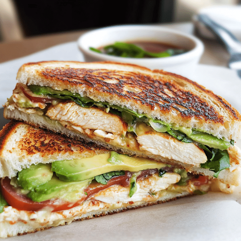 Panera Chipotle Chicken Avocado Melt Recipe - My Daily Meals