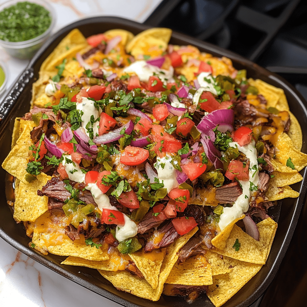 Bison Brisket Nachos - My Daily Meals