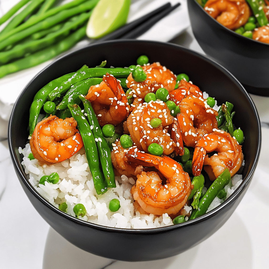 Sesame Shrimp Bowls - My Daily Meals